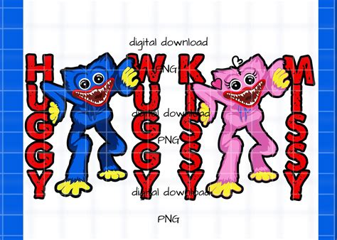 Huggy Wuggy Kissy Missy Bundle Poppy Playtime Fnf 2 Etsy Schweiz