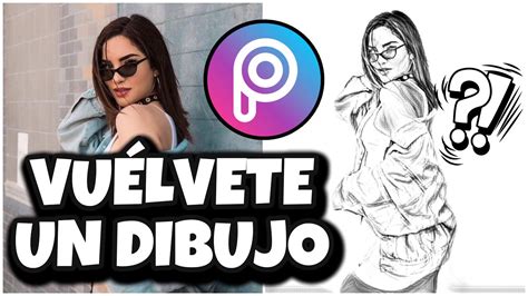 INCREÍBLE CÓMO VOLVER UNA FOTO A DIBUJO CON PICSART YouTube