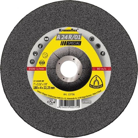 A R Special Discos De Desbaste Kronenflex Para Acero