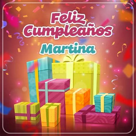 Feliz Cumplea Os Martina Imagenes Su