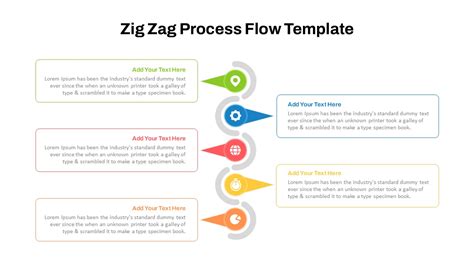 Six Step Horizontal Power Point Flow Chart Template And Google Slides