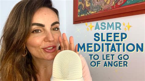 ASMR Up Close Sleep Meditation To Let Go Of ANGER Whispered Forest