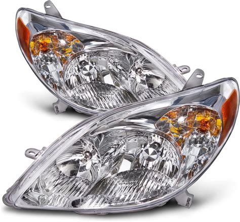 Amazon HEADLIGHTSDEPOT Chrome Housing Halogen Headlights