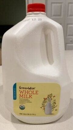 Publix Greenwise Market Organic Whole Milk Ml Nutrition