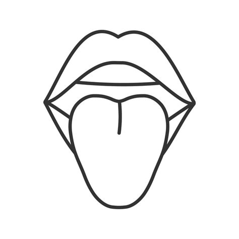 Boca Lengua Dibujo