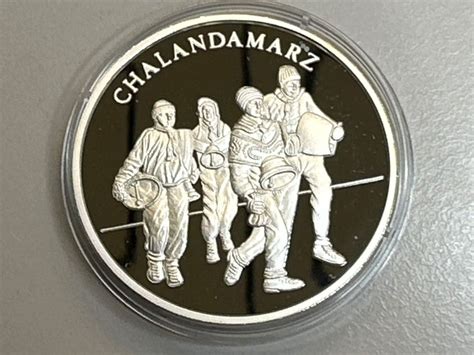 Medaille Silber 999 20g Schweizer Volksbräuche Chalandamarz Kaufen