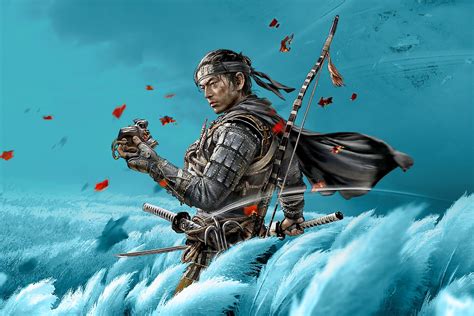 Ghost Of Tsushima Jin Sakai Digital Art Wallpapers Wallpaper Cave