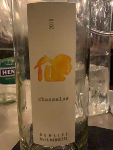 Domaine de la Mermière Chasselas Vivino Canada