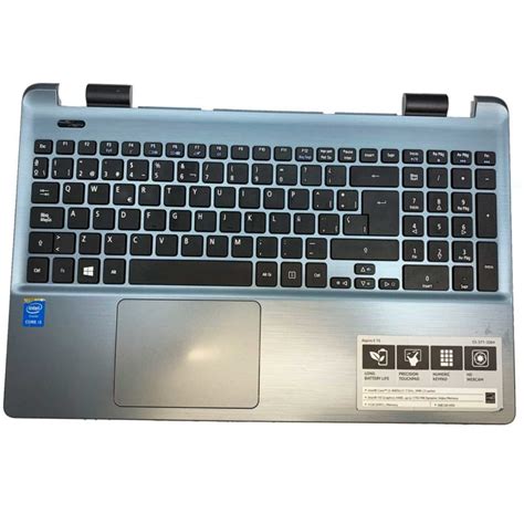 TECLADO CON CARCASA Acer E15 E5 571 E5 531 RECOMPONENTES