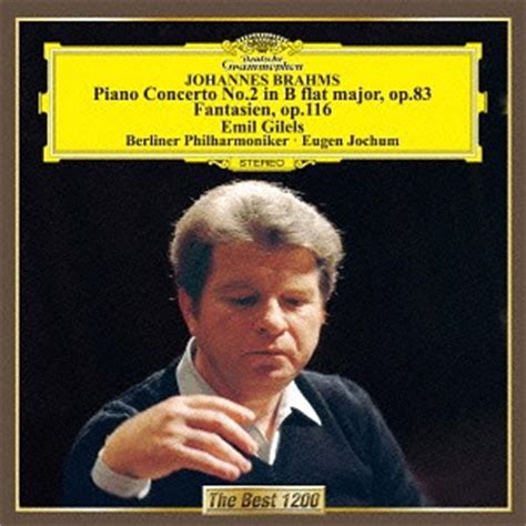 Cdjapan Brahms Piano Concerto No Fantasy Emil Gilels Piano