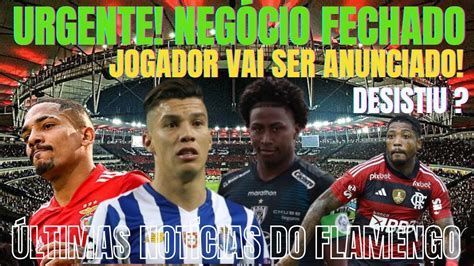 URGENTE NEGÓCIO FECHADO MAIS UM CHEGANDO FLAMENGO A PROCURA DE