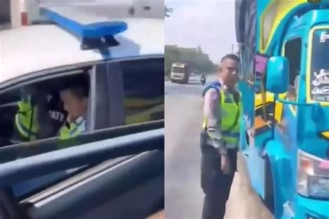 Kejar Kejaran Dramatis Truk Overload Dengan Mobil PJR Di Jalan Soekarno