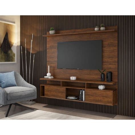 Painel Viero Home Supreme Imbuia Off White 1 Casas Bahia