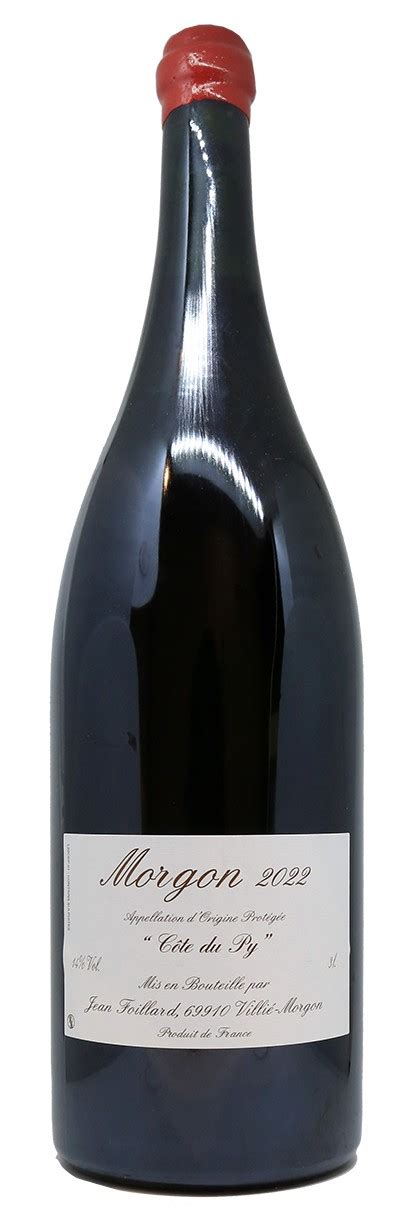Morgon Jean Foillard Morgon Côte du Py Jéroboam 2022 Clos des