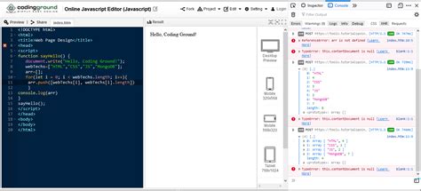 how to print array inside array using javascript stack overflow