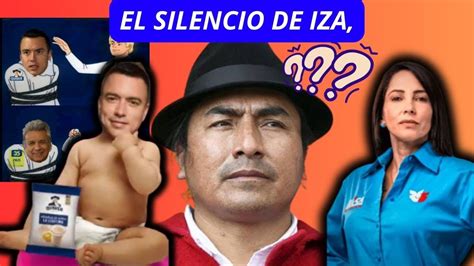 LEONIDAS IZA Se VA PA LA DERECHA O PA LA IZQUIERDA ROTUNDO SILENCIO
