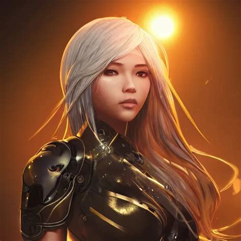 Ultra Realistic Illustration Of Android Filipina Stable Diffusion