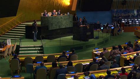 Bolsonaro Discursa Na Abertura Da Assembleia Geral Da Onu V Deo