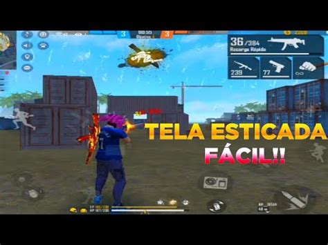 COMO ESTICAR A TELA DO SEU FREE FIRE YouTube