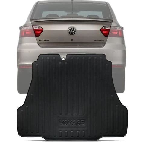 Tapete Bandeja Porta Malas Borda Elevada Volkswagen Voyage 2016 17