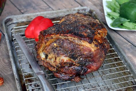 Pork Shoulder Picnic Roast Recipe Crispy Skin And Slow Roasted