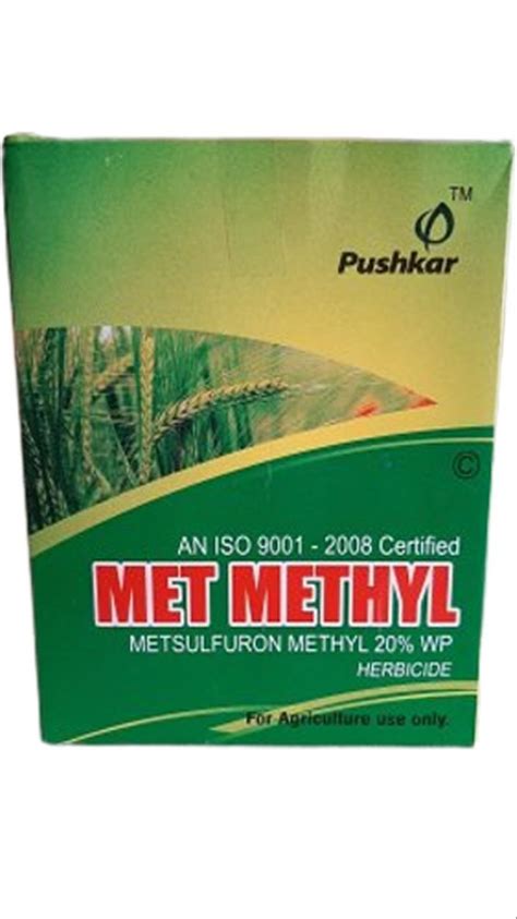 Met Methyl Metsulfuron Methyl 20 WP Herbicide Agricultural Herbicides