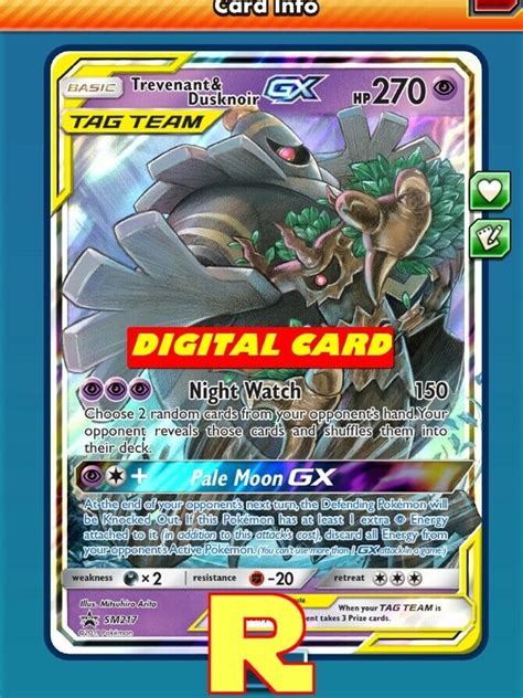 Trevenant Dusknoir Gx Promo Sm Pokemon Tcg Online Ptcgo In Game