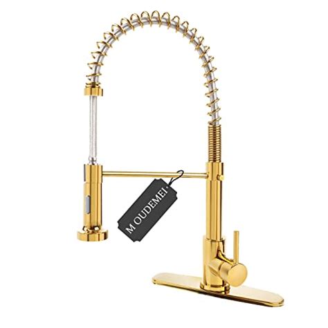 Best Polished Brass Kitchen Faucet Takashi Nyc