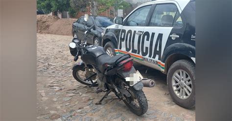 Moto roubada é recuperada pela PM em Itapipoca Portal Itapipoca