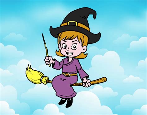 Disegno Una Strega Magica Colorato Da Utente Non Registrato Il 06 Di