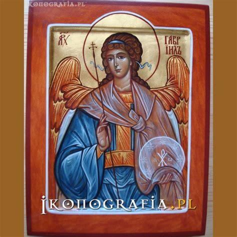 Archanioł Gabriel ikona1 ikonografia