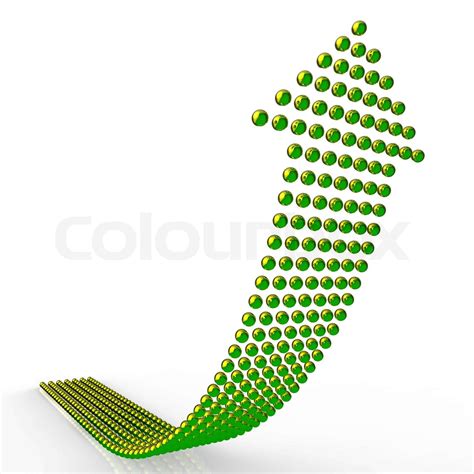 Up Arrow Shows Growth And Improvement Stock Image Colourbox