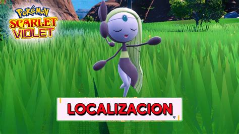 Como CAPTURAR A MELOETTA En POKEMON ESCARLATA Y PURPURA LOCALIZACION