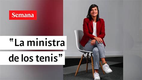 Siempre voy de tenis a trabajar ministra de Minas Irene Vélez