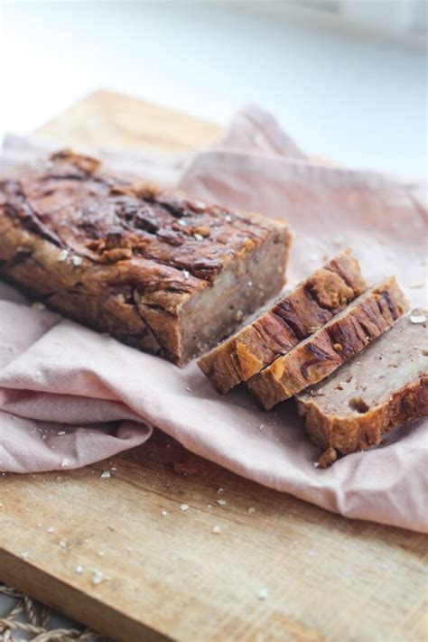 Recept Bananenbrood Vegan Glutenvrij Fitbeauty