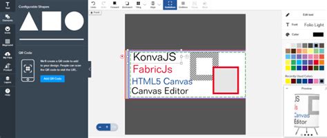 create html5 canvas project using react js fabric js konvajs by saqlain4567 fiverr