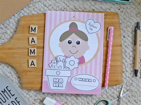 Lapbook Dla Mamy Laurka Do Druku Karty Pracy I Planery Do Druku