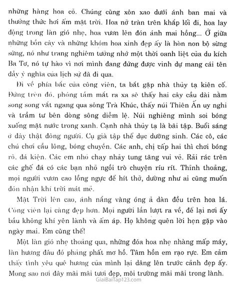 10 cách Lập dàn ý tả cảnh đẹp quê hương em Từ vựng và ví dụ minh họa