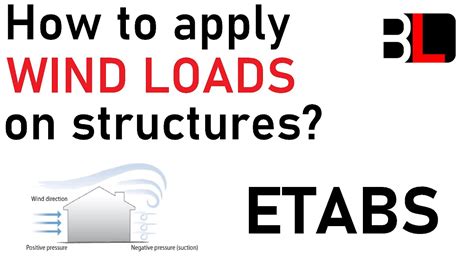 ETABS How To Apply Wind Loads On Structures YouTube