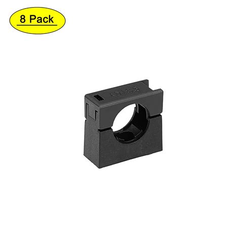 Uxcell AD18 5 Plastic Corrugated Tube Holder Mounting Bracket Pipe