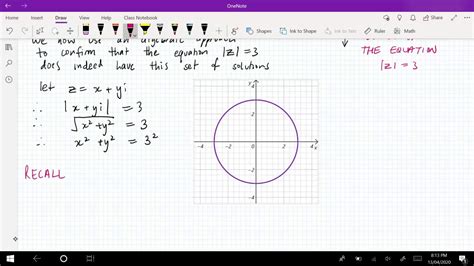 complex numbers geometrical interpretations of complex number equations part 1 youtube