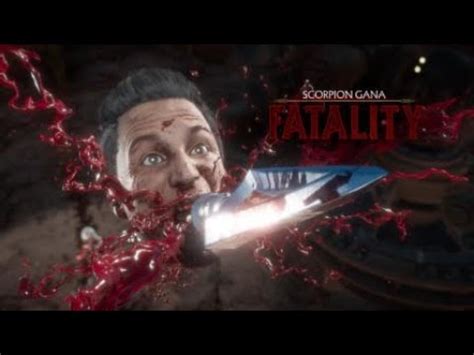 Mortal Kombat 11 SCORPION Vs CAGE Aura Susurrante YouTube