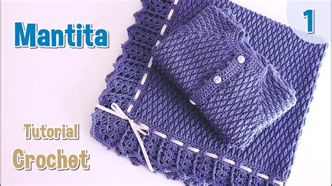 Como Tejer Una Mantita Colchita Cobija Para Bebe A Crochet Ganchillo