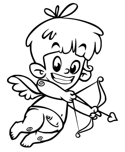 Free Printable Coloring Pages Cupid Coloring Pages