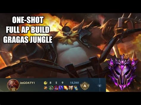 Wild Rift 英雄联盟手游One Shot Full AP Build Gragas Jungle YouTube