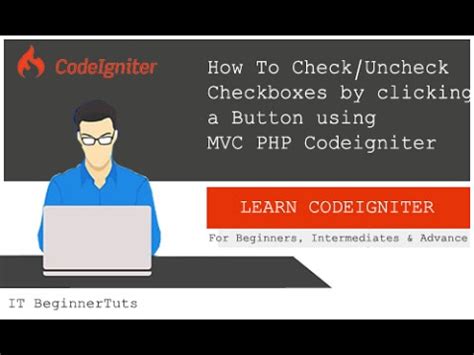 How To Check Uncheck All Checkboxes By Clicking A Button Using PHP