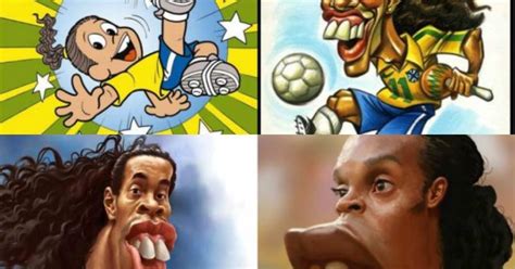 Las Caricaturas M S Extremas De Ronaldinho