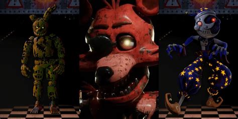 The 10 Scariest Animatronics In FNAF Ranked Fbautomatico