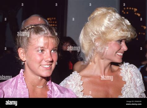 Loni Anderson And Daughter Deirdre Circa 1980 S Credit Ralph Dominguez