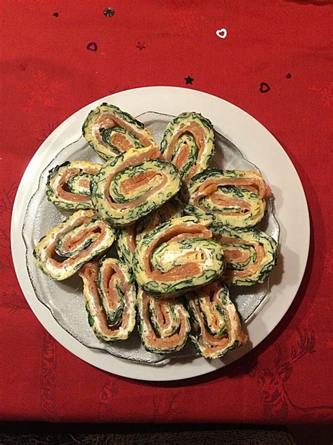 Lachs Spinat Rolle Von Hirlitschka Chefkoch